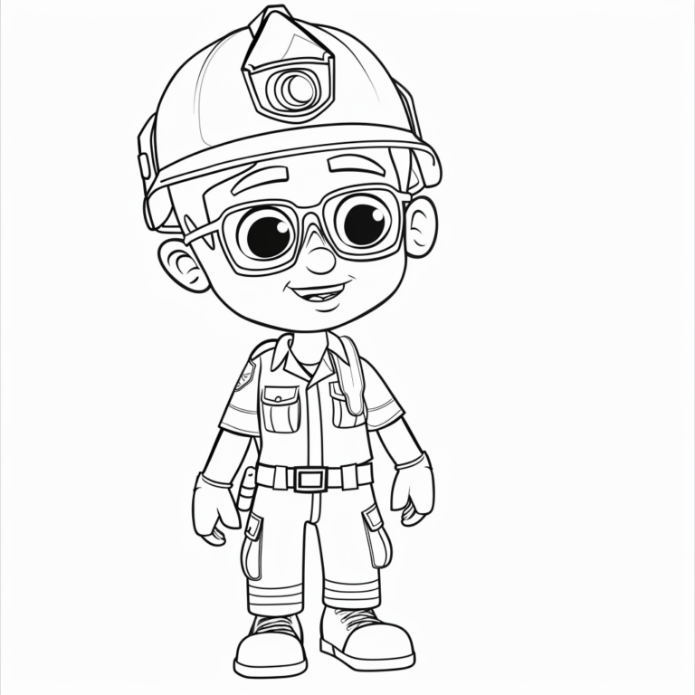 63 Blippi Para Colorear - Descargar E Imprimir Gratis