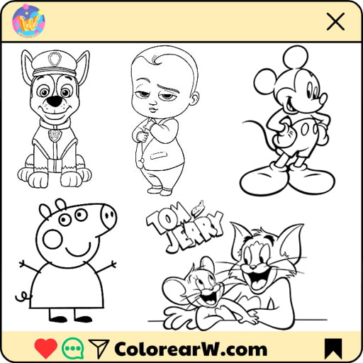 Dibujos Para Colorear En Línea, Descargar E Imprimir Gratis
