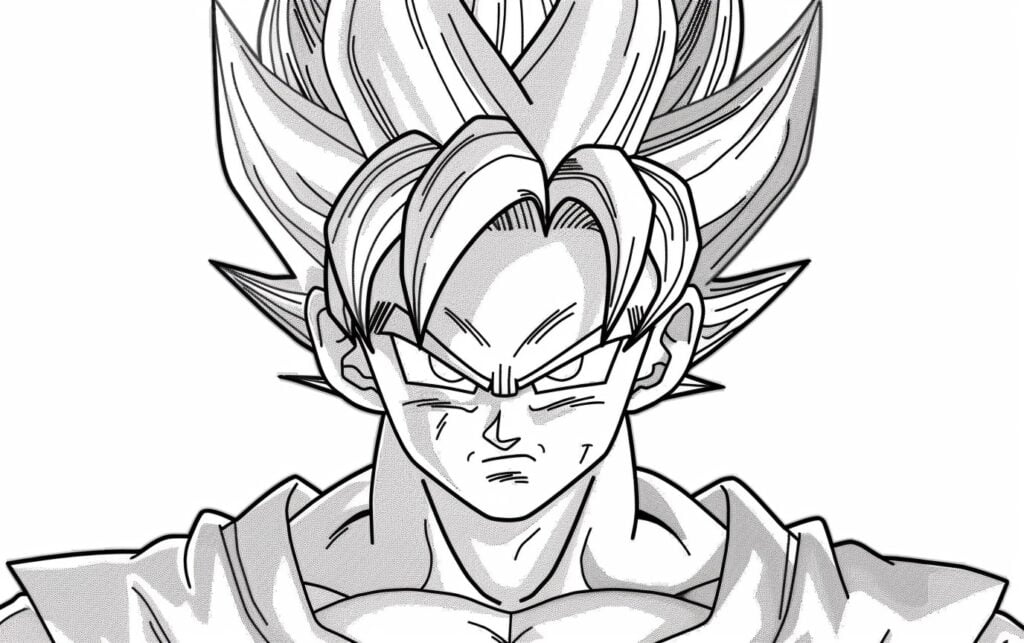 56 Goku coloring pages: Free images coloring pages