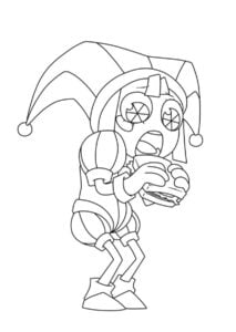 35 Pomni coloring pages - Instant Online Fun!