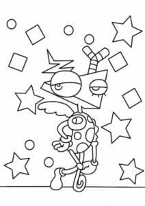 35 Pomni coloring pages - Instant Online Fun!