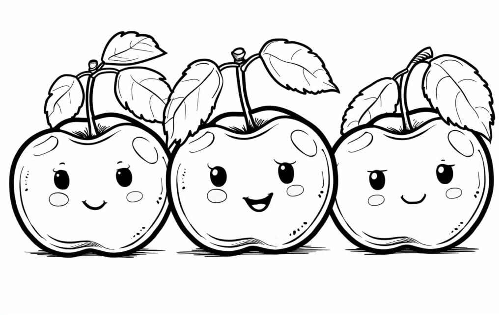 38 coloriages de cerises - Coloriages gratuits à télécharger