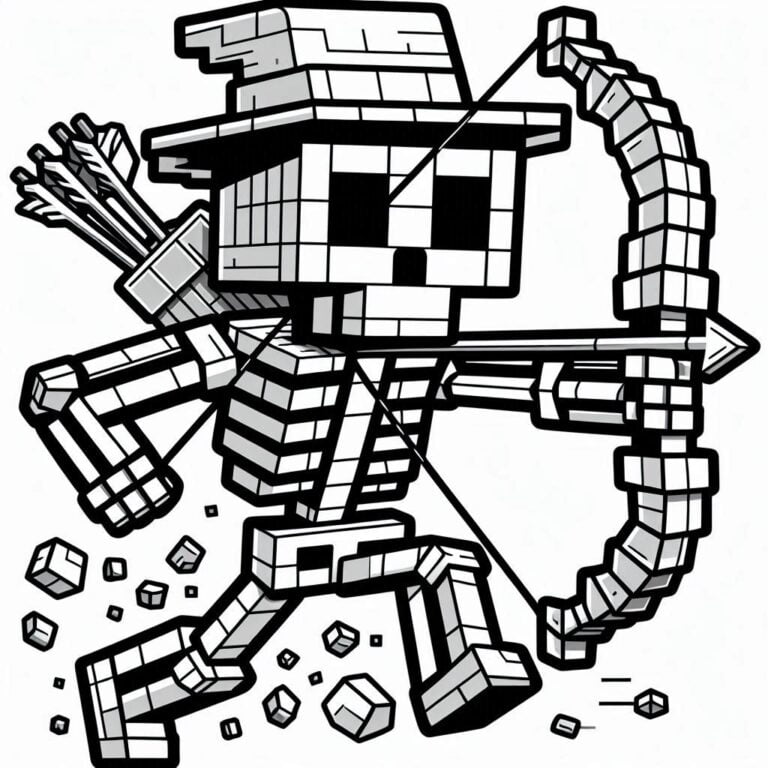 292 Minecraft Para Colorear Gratis: Descarga E Imprime Ya