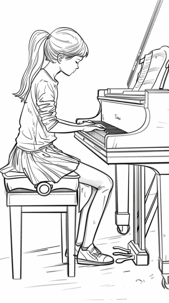 228 Instrumentos Musicales Para Colorear | Imágenes