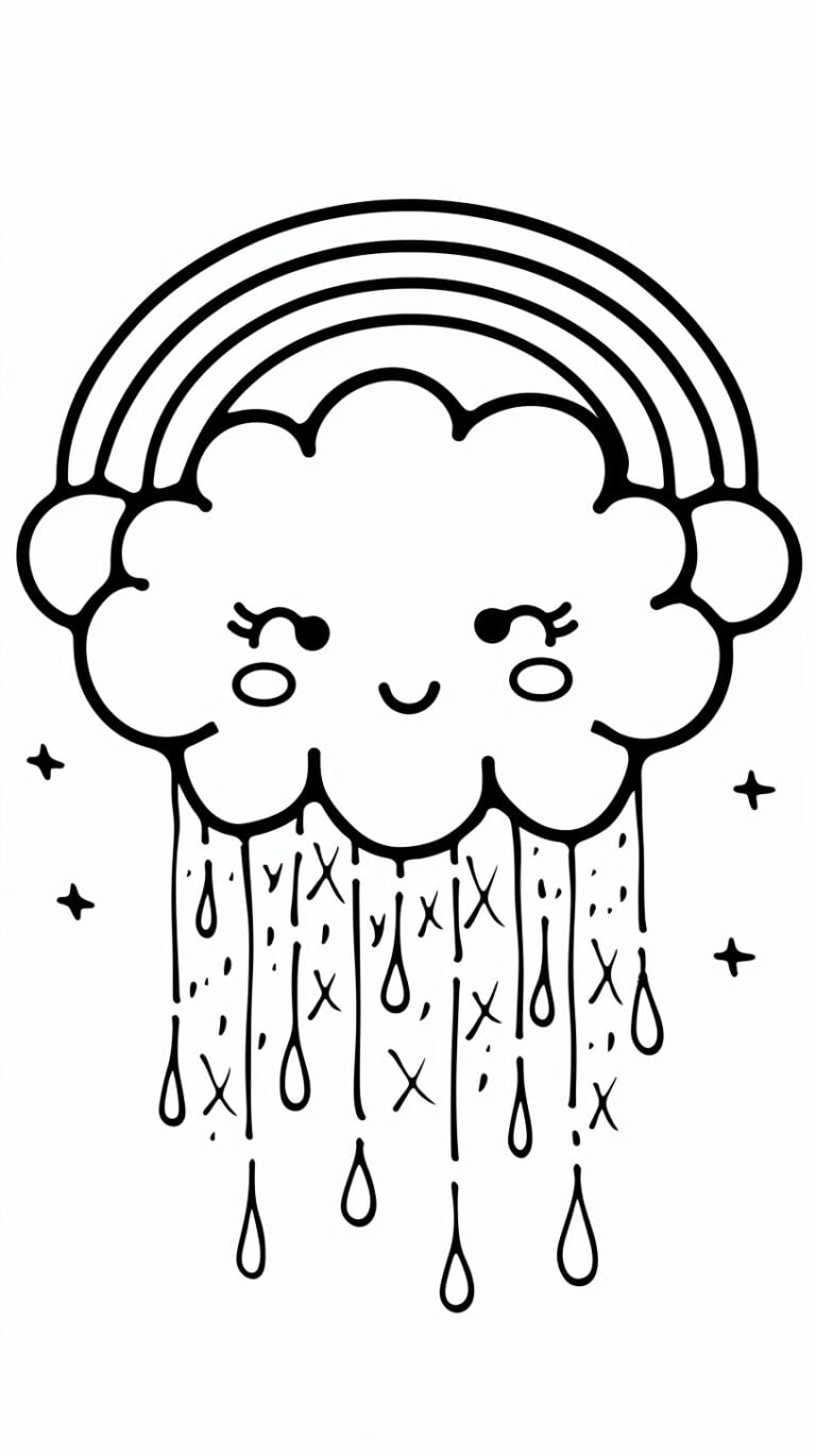 78 Nuvola da colorare: disegni da colorare gratuiti!