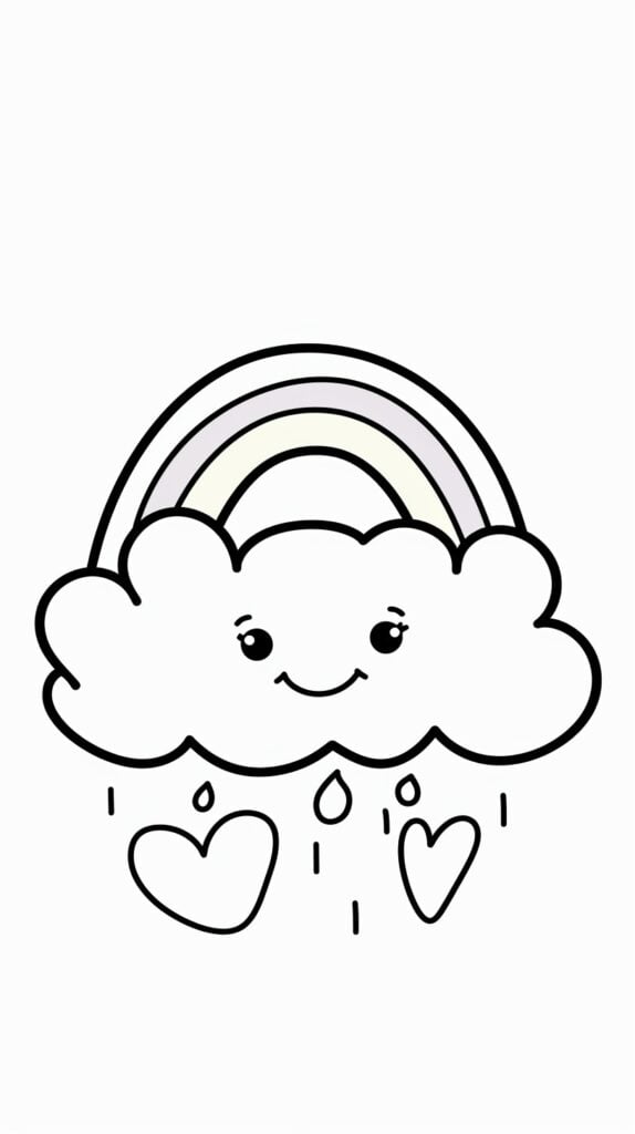 78 Nuvola da colorare: disegni da colorare gratuiti!