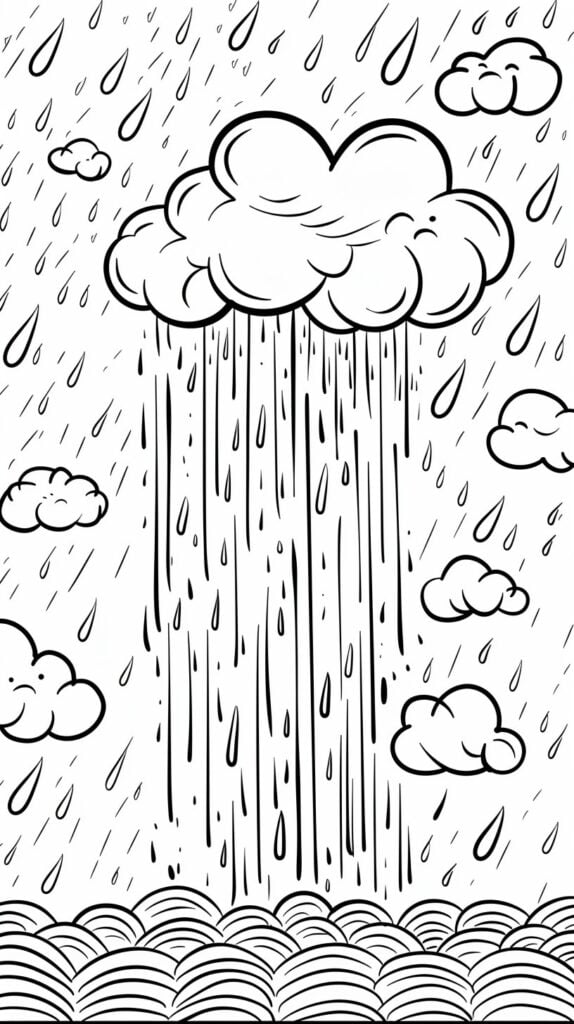 78 Nuvola da colorare: disegni da colorare gratuiti!