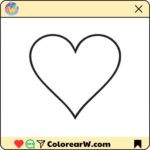 54 Hearts Coloring Pages: Download and Print for Free