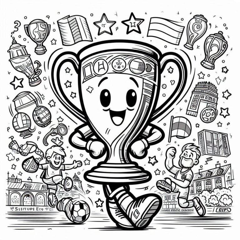 23 Eurocup coloring pages: Color Online | ColorearW