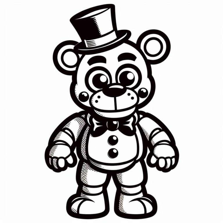 52 Freddy Coloriage - Imprimez et appréciez