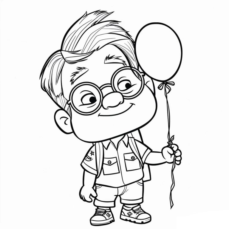 89 Up Para Colorear: Diseño De Colorear En Línea